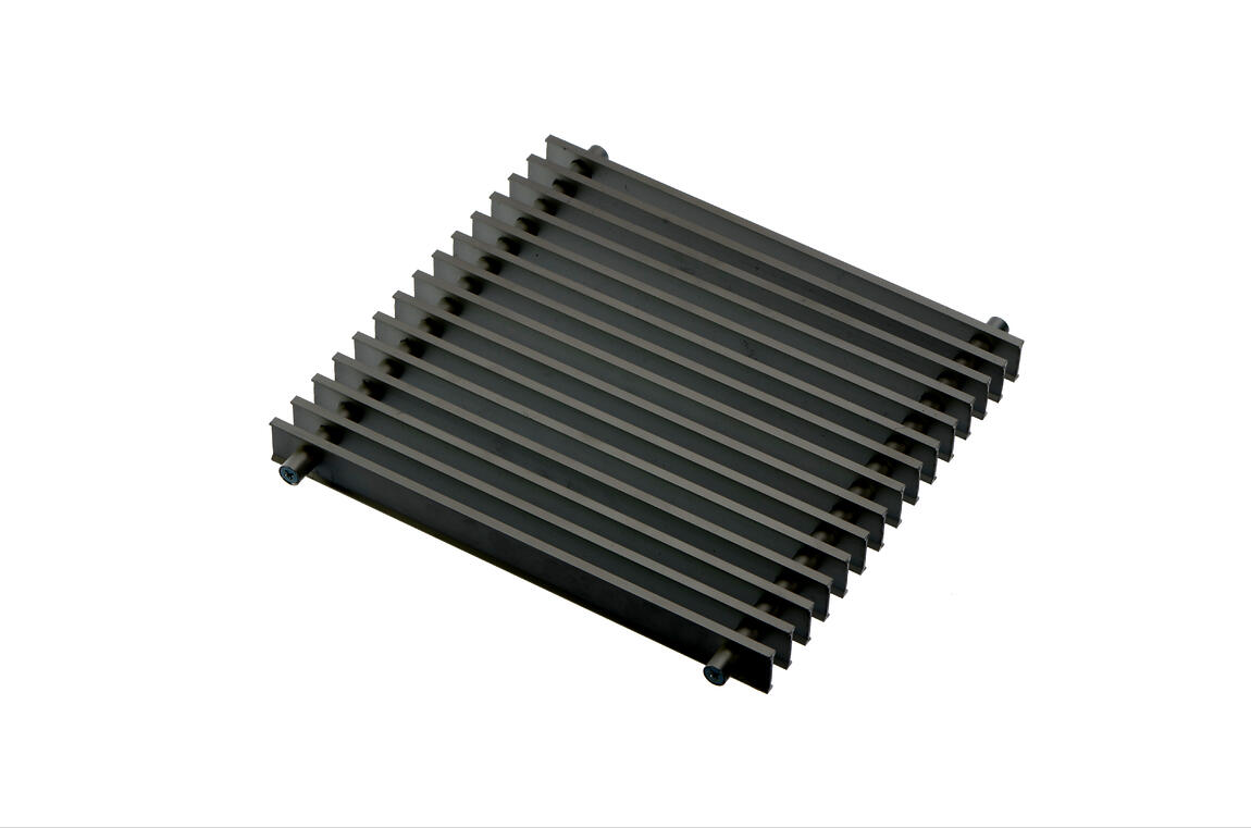 Roll-Up Double T-Bar (Anodised Aluminium with Black Finish)
