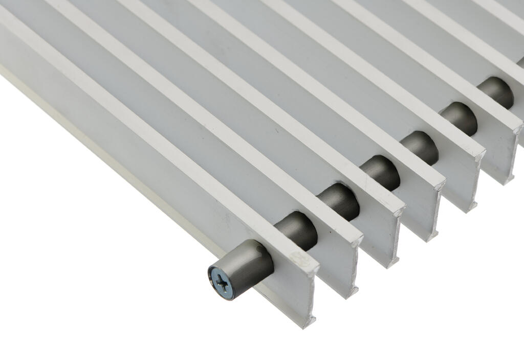 Aluminium T Bars | Roll-Up Double T-Bar (Natural Aluminium)